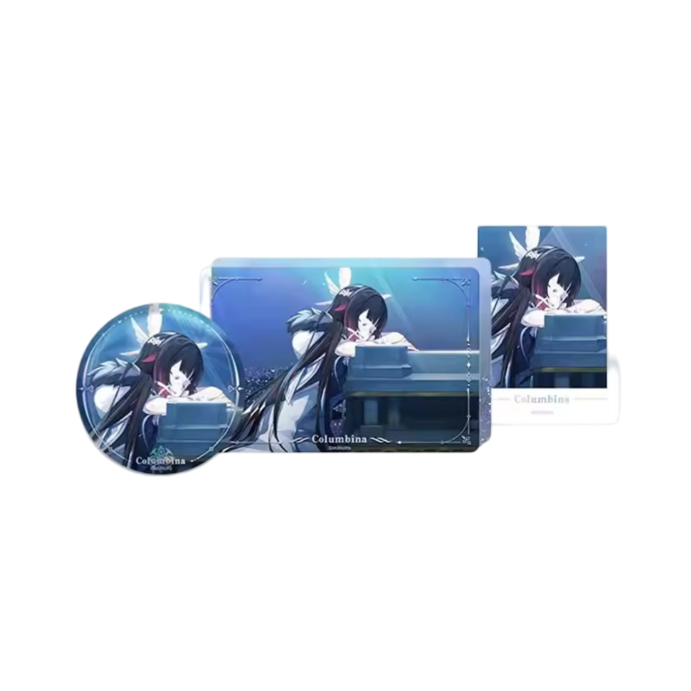 Anime Genshin Impact Columbina Card Set - AnimeMerch.com - Anime ...